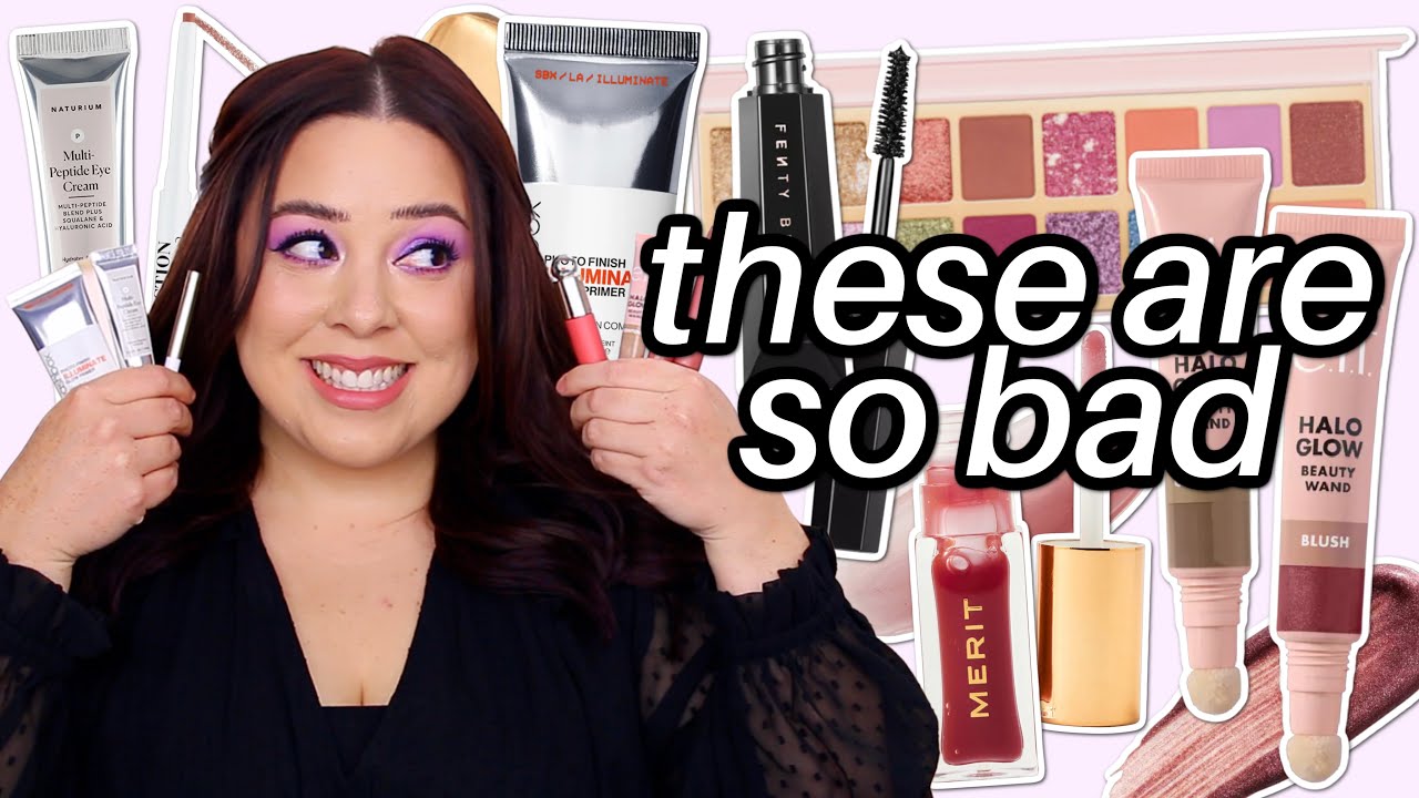 PLEASE DON’T WASTE YOUR MONEY! Worst Makeup I’ve Tried Recently - YouTube
