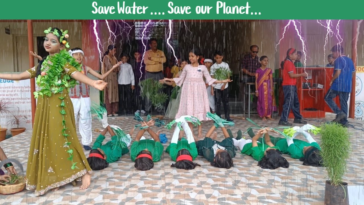 "Saving Our Blue Planet:Kids Perform an Inspiring Skit on the ...
