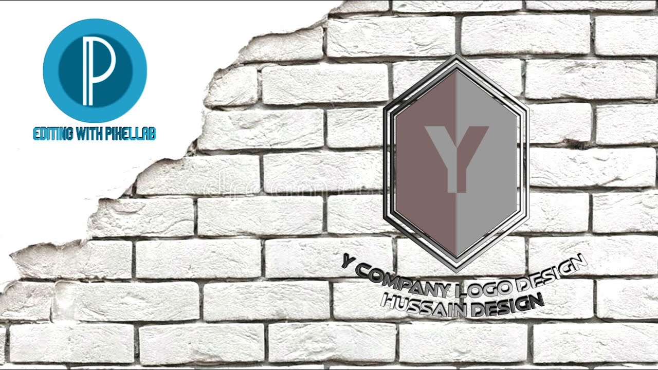 Y Company logo design with Pixellab Design/HUSSAIN DESIGN - YouTube