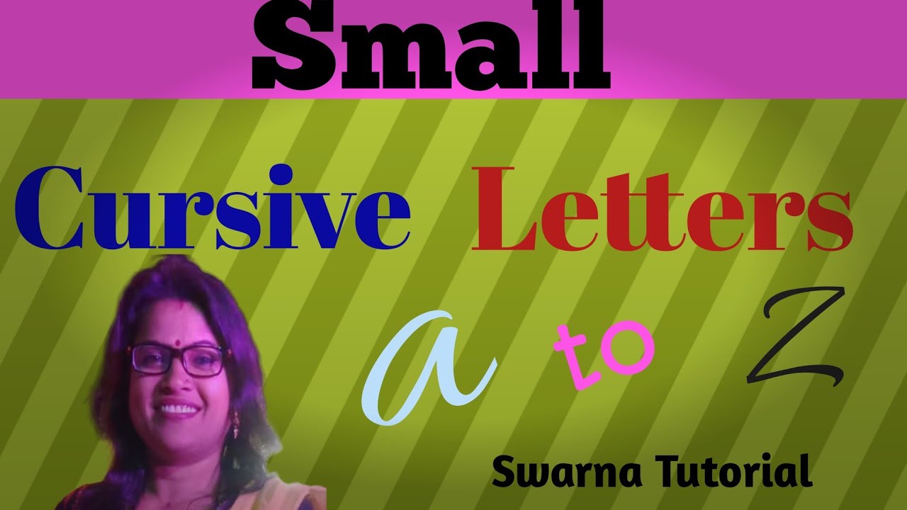 Small Cursive letters (a-z) likhna seekhein - YouTube