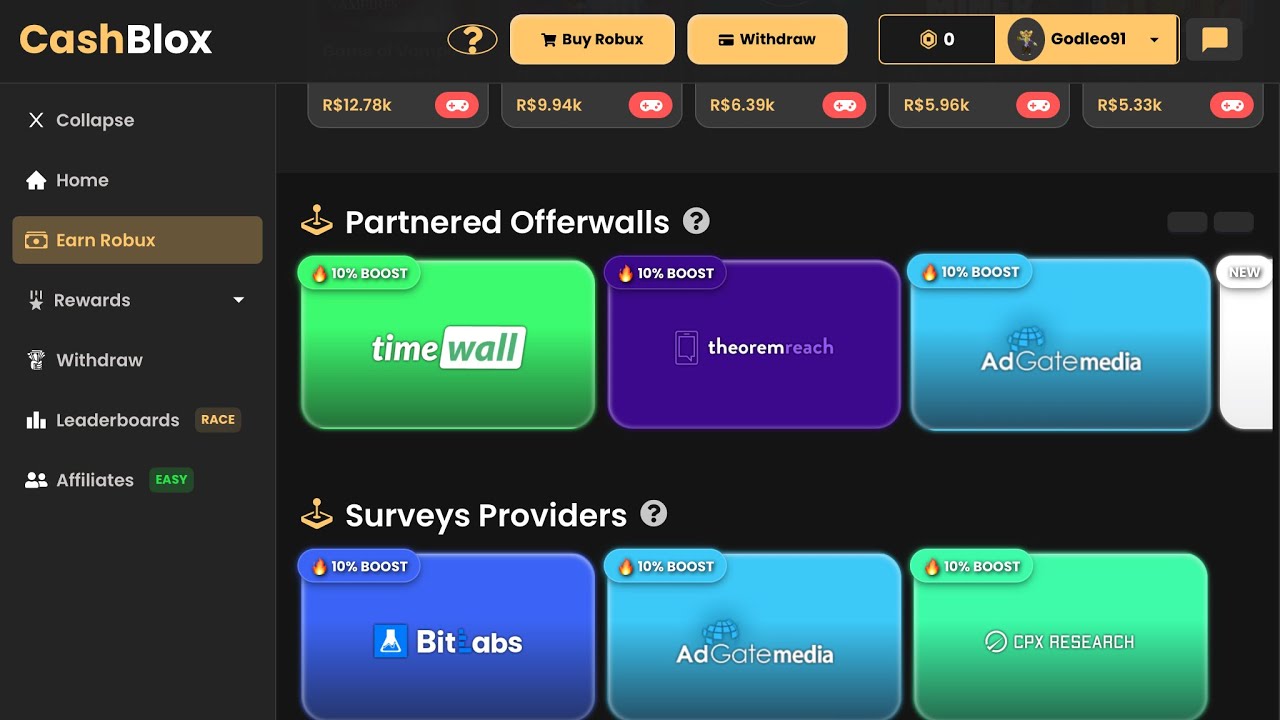 HOW TO GET FREE ROBUX IN 2024 | CASHBLOX.GG | ( NO FAKE !! ) - YouTube