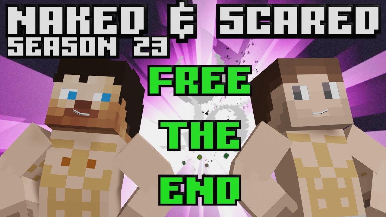 S23e01 Naked And Scared Minecraft Challenge In Ultra Hardcore Youtube