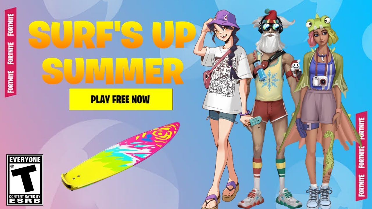 Fortnite Summer 2023 Event Free Rewards And Skins Youtube