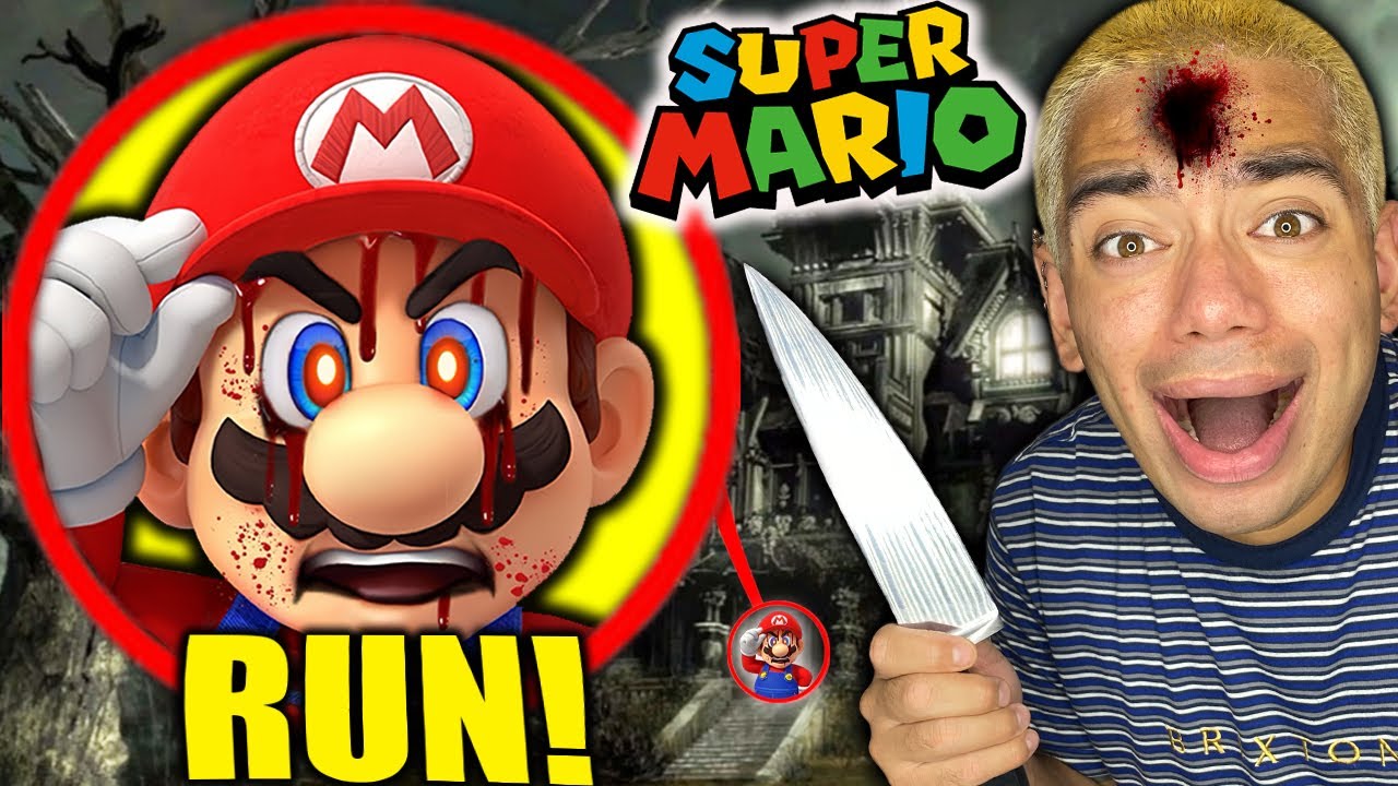 If You See BLOODY MARIO Outside Your House, RUN AWAY FAST!! ( The Super ...
