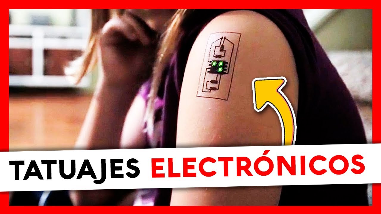 ️ Estos TATUAJES ELECTRÓNICOS podrían Salvarte la VIDA (Tech Tats ...