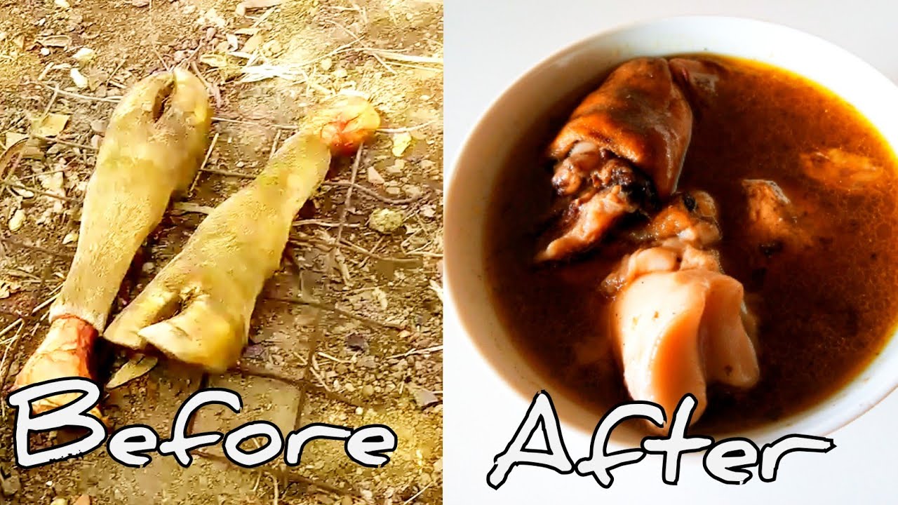 HOW TO MAKE COW LEG SOUP AT HOME/ORENGE SOUP 🇰🇪 - YouTube