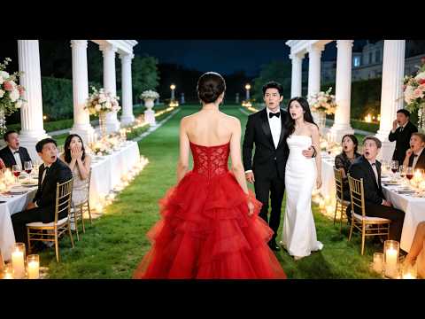 🥰CEO odiava a esposa por contrato—ela o ignora e brilha de vermelho na festa; ele fica encantado!