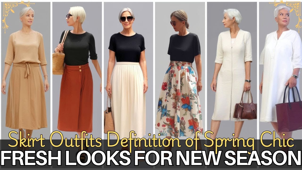These Skirt Outfits Are the Definition of Spring Chic—Fresh Looks for ...