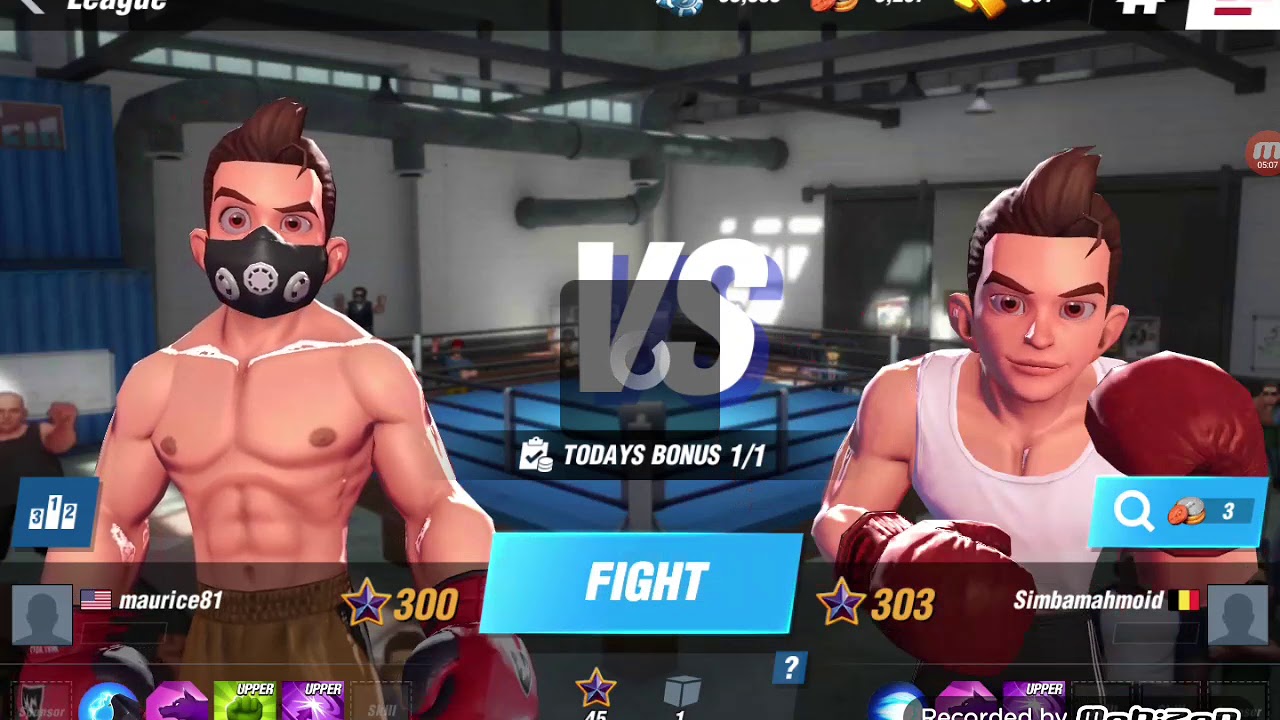 playing boxing star - YouTube