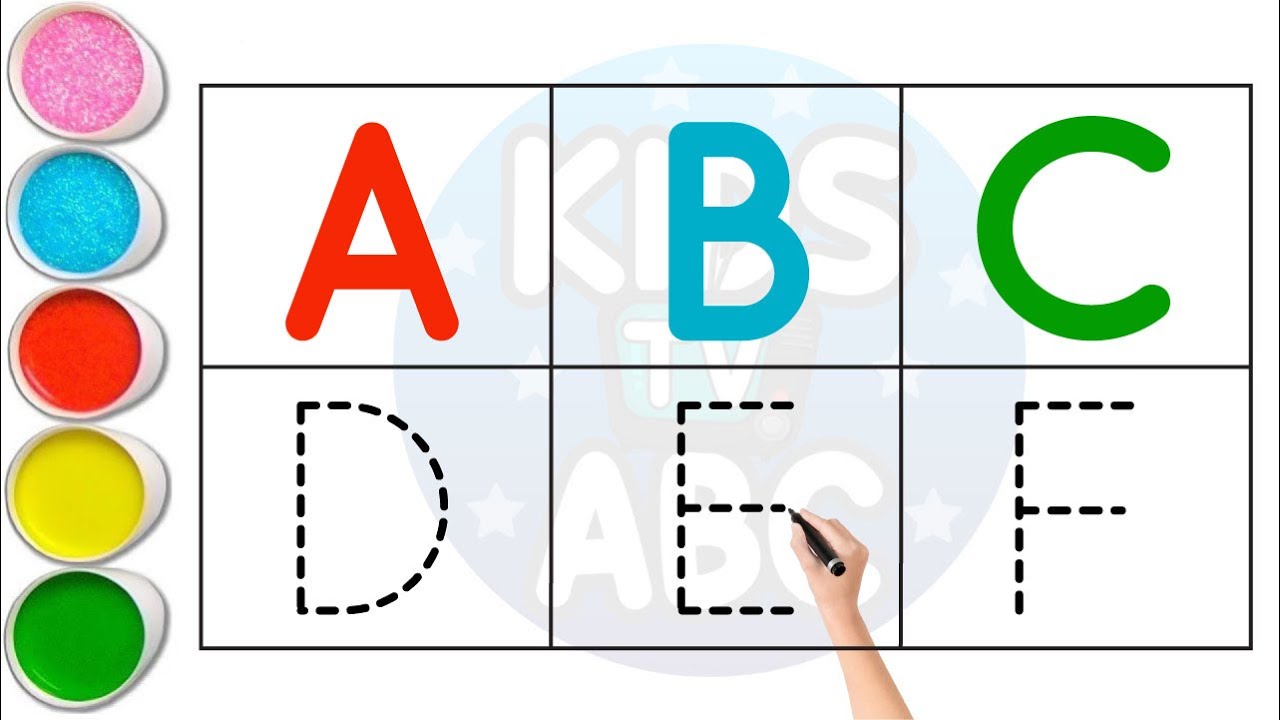 ABC for Kids | Alphabet writing for kids | A to Z | Write the alphabet ...