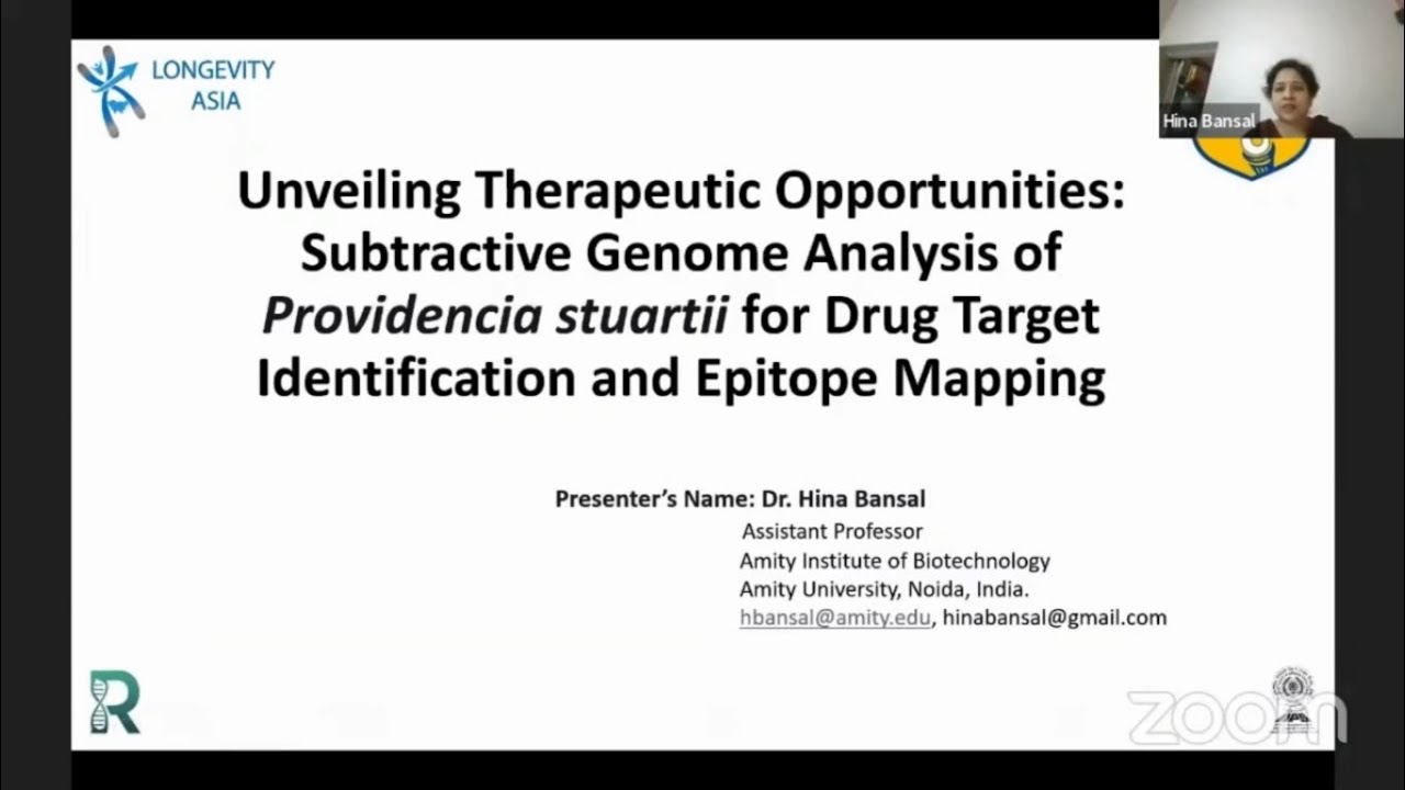 Subtractive genome analysis of Providencia stuartii for drug target ...