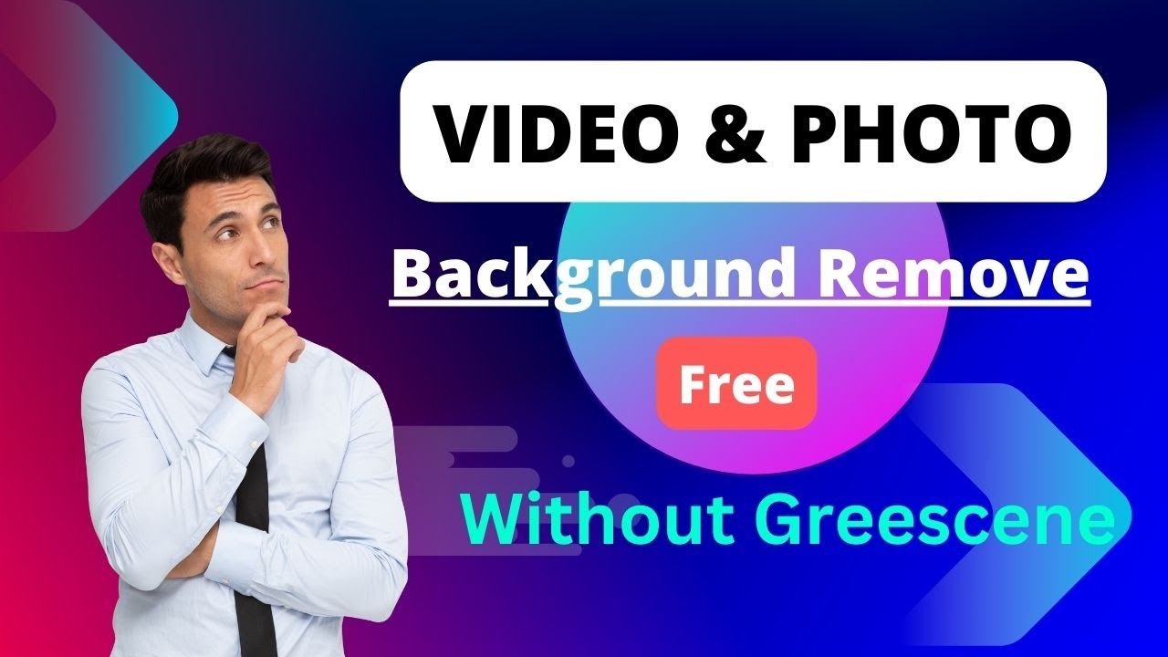 Video & Photo background Remove || NVIDIA Video Background Remove ...