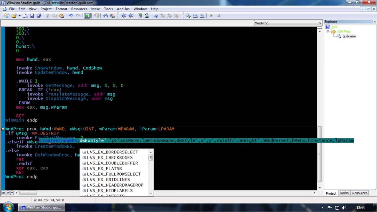 Adding Buttons To A Gui Done In Masm32 Youtube