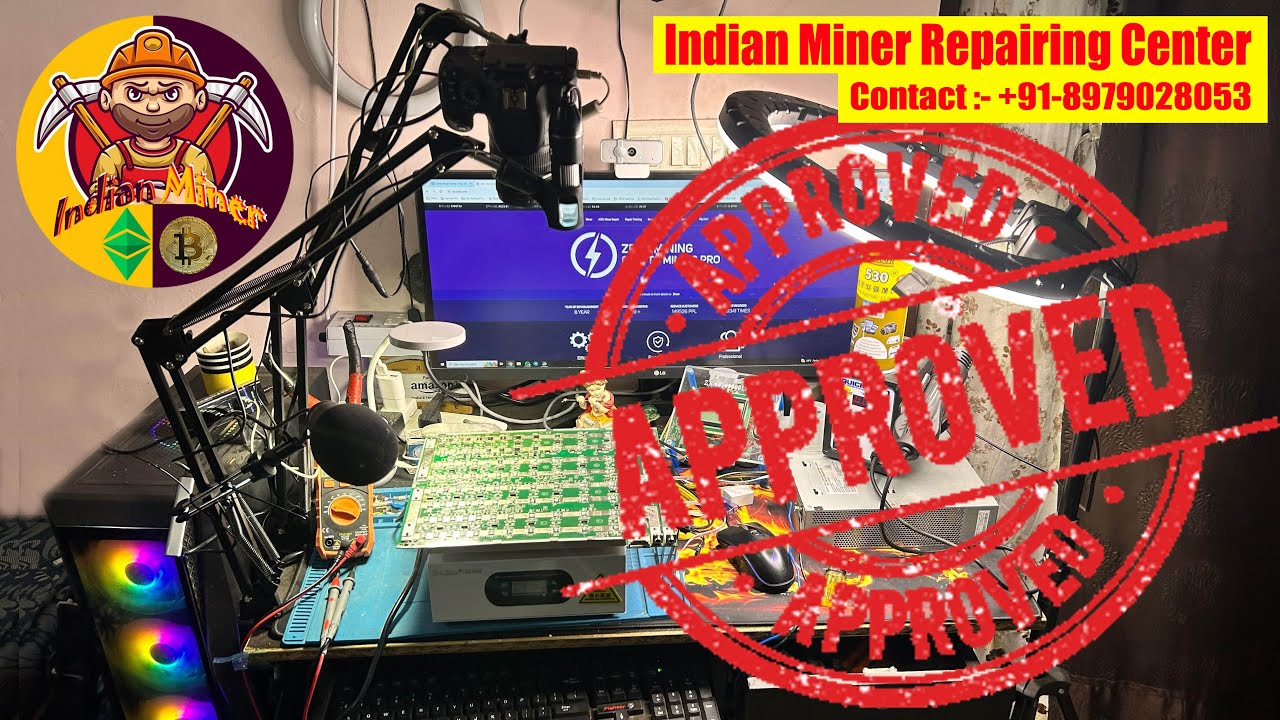 🚀Indian Miner Repairing Center Approved By Zeus Mining 🚨 || Indian ...