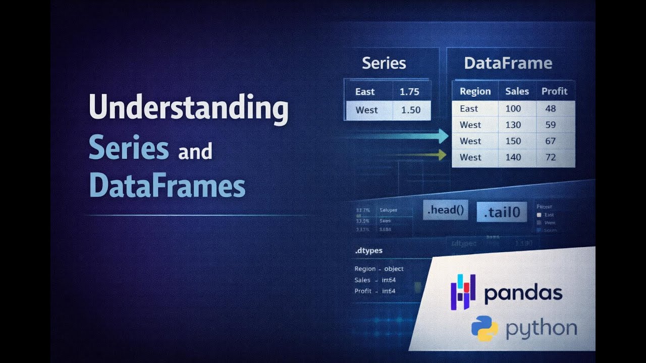 Comprehensive Guide to Pandas Series and DataFrames for Data Analysis ...