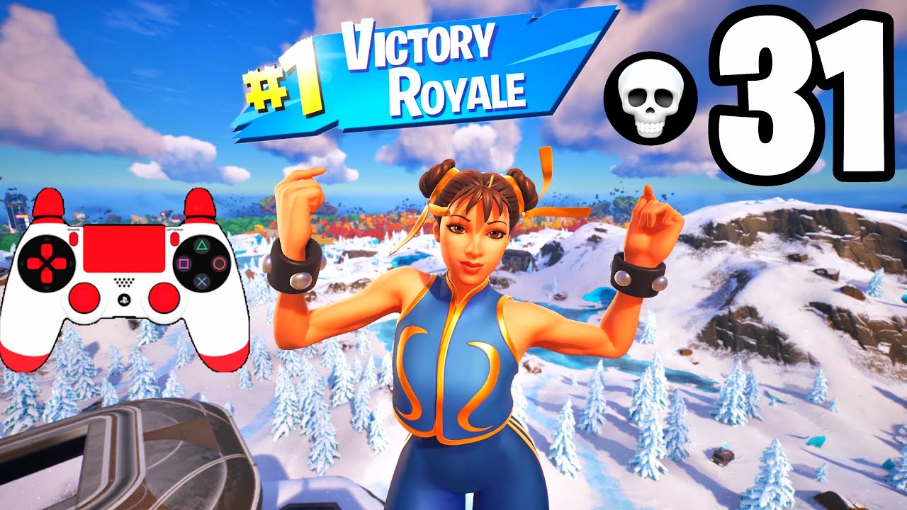 31 Kill Solo Squads Nostalgia Chun-Li Skin Gameplay "Zero Build" Win ...