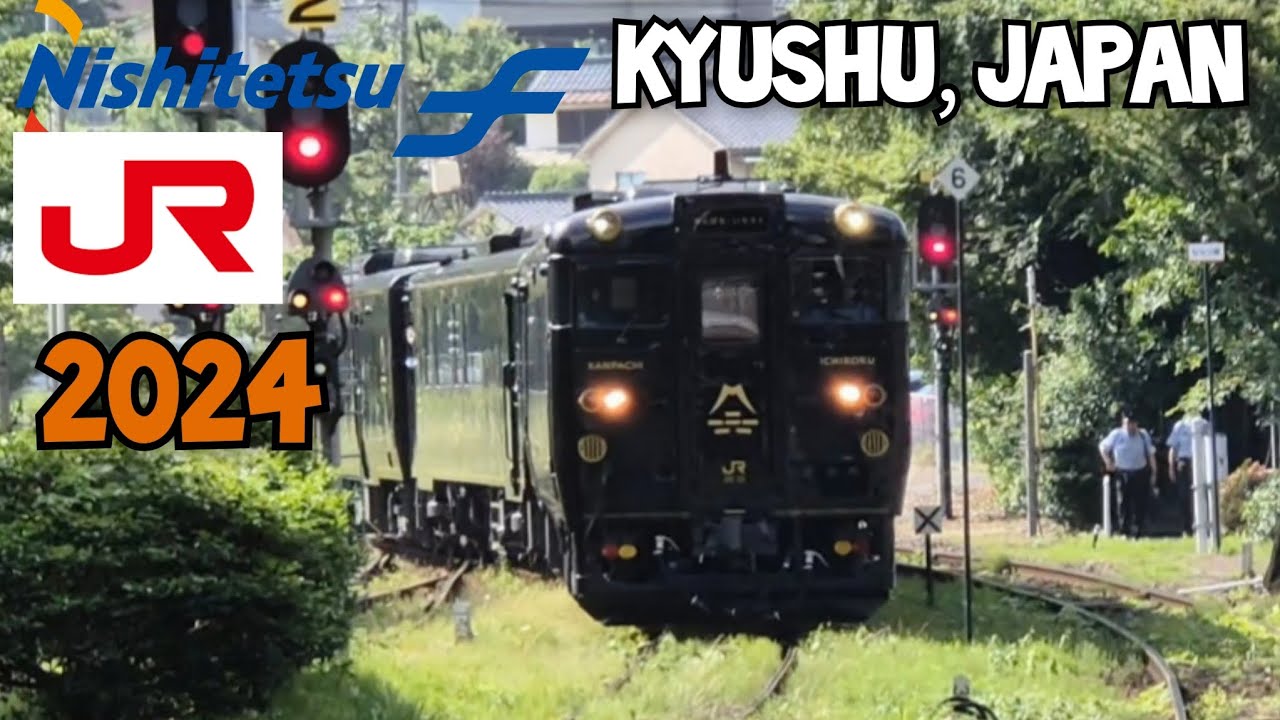 Trains In Kyushu, Japan 2024 - YouTube