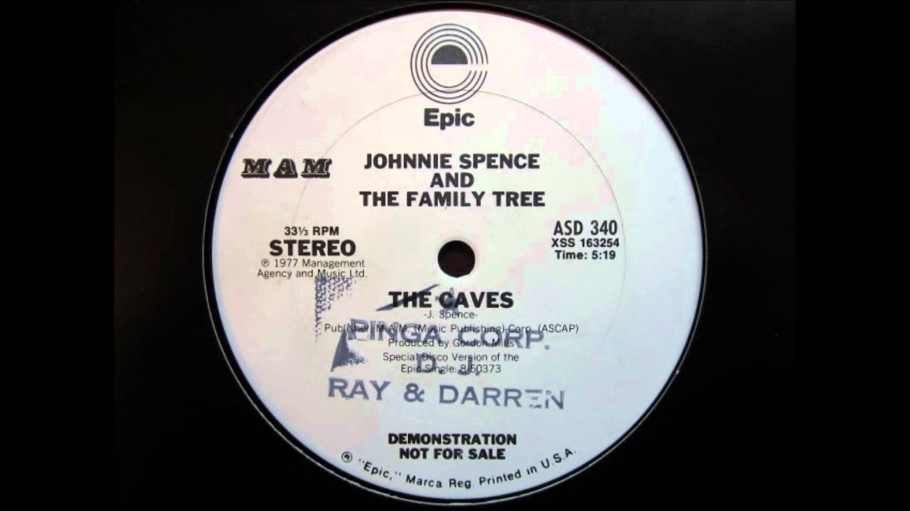 Johnnie Spence and The Family Tree The Caves - YouTube