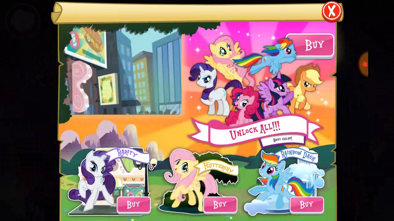 My little pony MLP game - YouTube