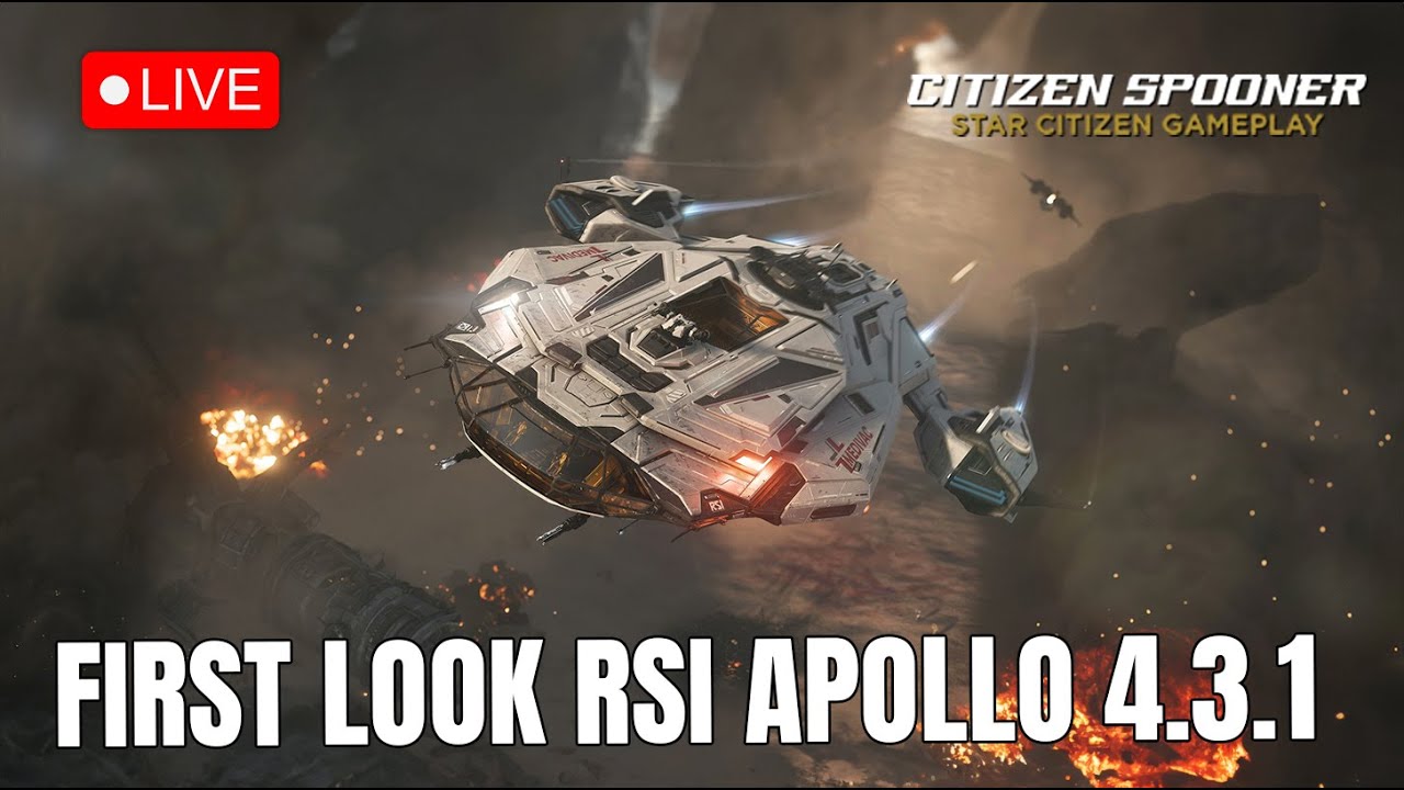 First Look RSI Apollo & PTU Testing : Star Citizen Live | !sherpa ...