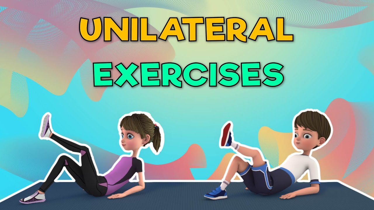 UNILATERAL EXERCISES FOR KIDS | Kids Exercise - YouTube