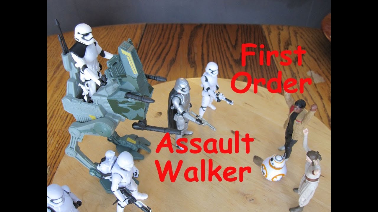 The Force Awakens: First Order Assault Walker review - YouTube