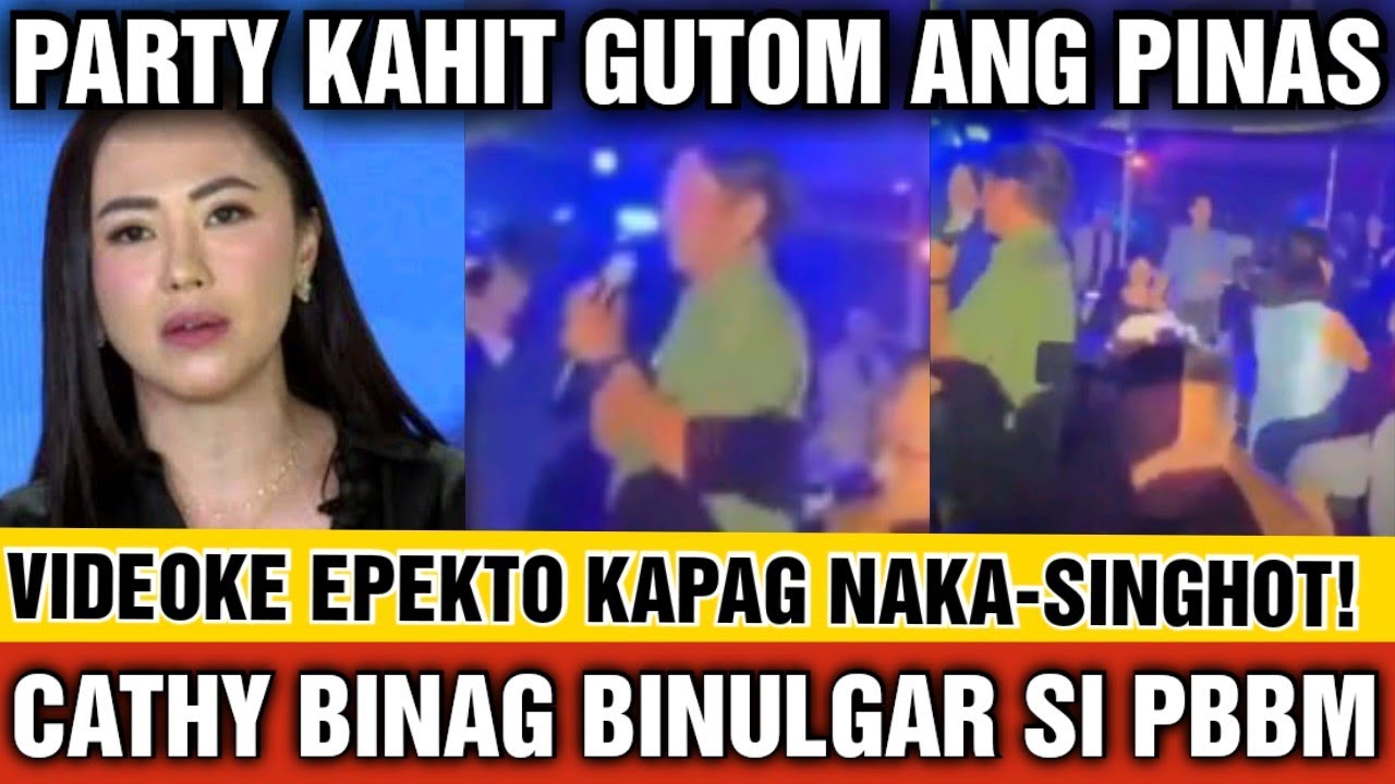 PANOORIN PARTY NI PBBM KASI NAKA-POLVORON AYON KAY CATHY BINAG NA ...