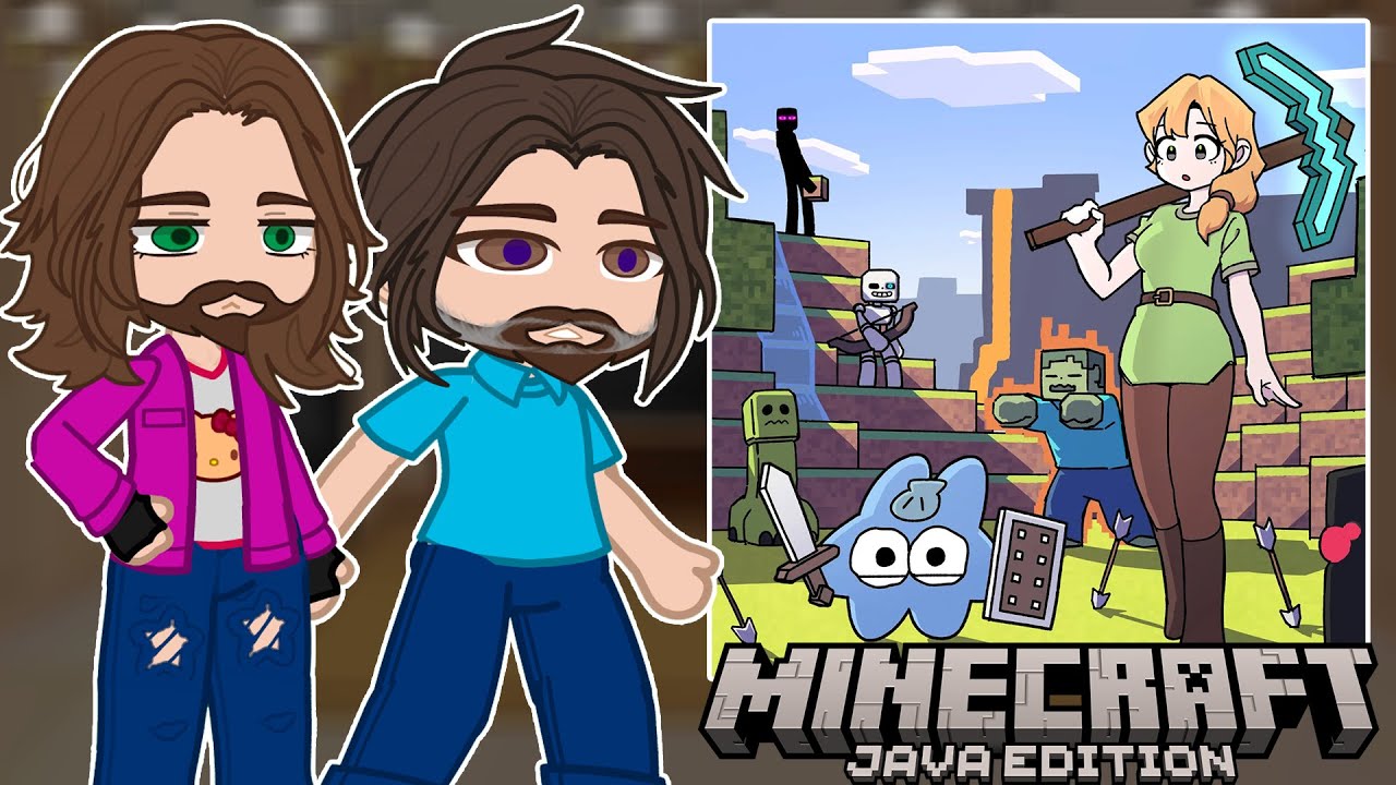 Minecraft Movie React To Minecraft Java || Minecraft Mod || Gacha Club ...