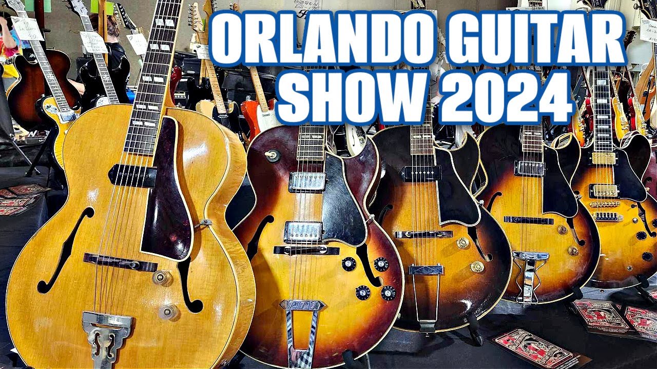 The Largest Guitar Show in Florida - YouTube