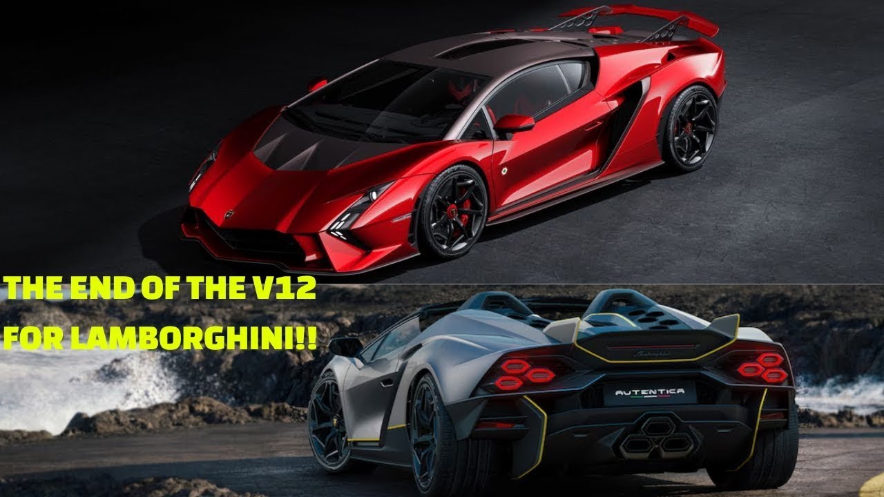 Lamborghini last TWO V12 Models - YouTube