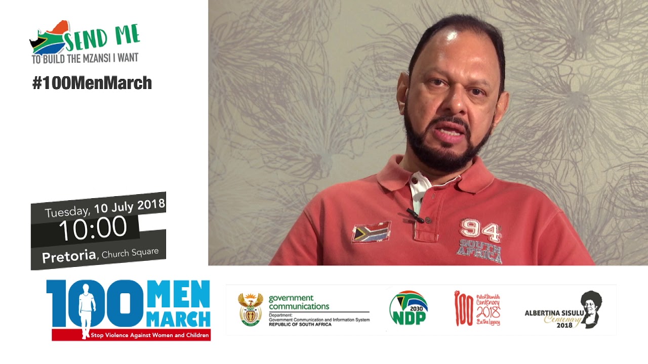 Yusuf Abramjee 100 Men March call - YouTube