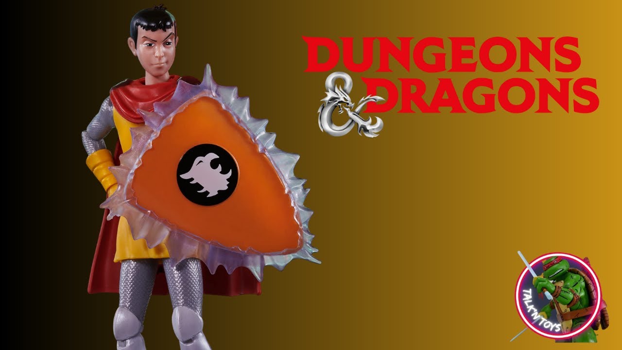 Dungeons & Dragons Cartoon Adventures: Eric "the Cavalier" Figure ...