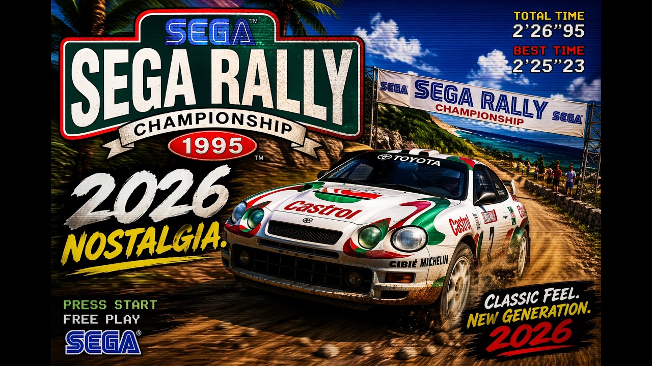 Why SEGA Rally Still Hits Different in 2026 In 4K PS2 - YouTube