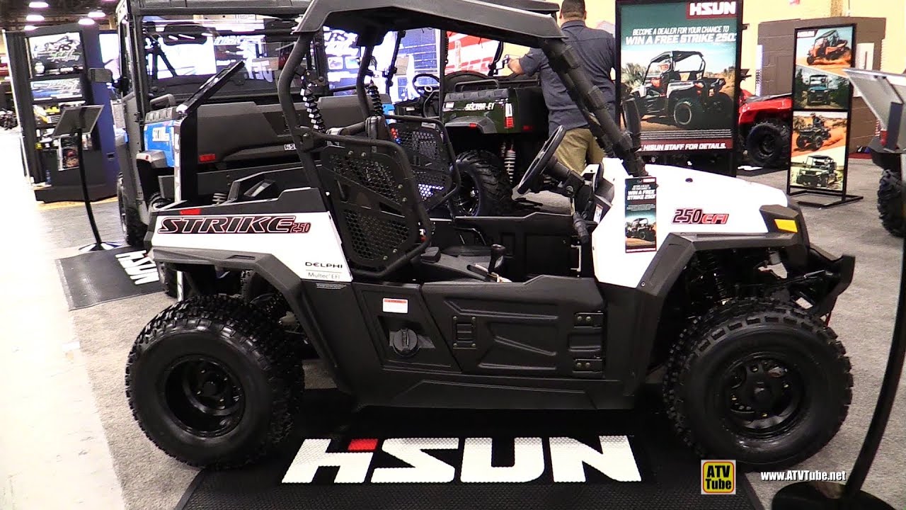 2019 HiSun Strike 250 Side by Side ATV - Walkaround - 2018 AIMExpo Las ...