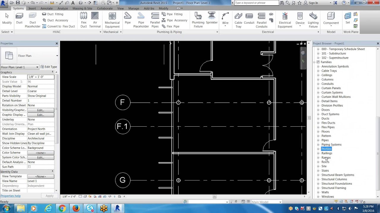 Revit 2015 MEP Training - Intermediate - Families - YouTube