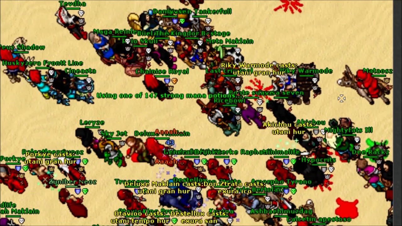 TIBIA- FIRMERA WAR 3 - YouTube