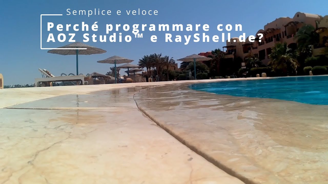 Perché programmare con AOZ Studio™ e RayShell.de - YouTube