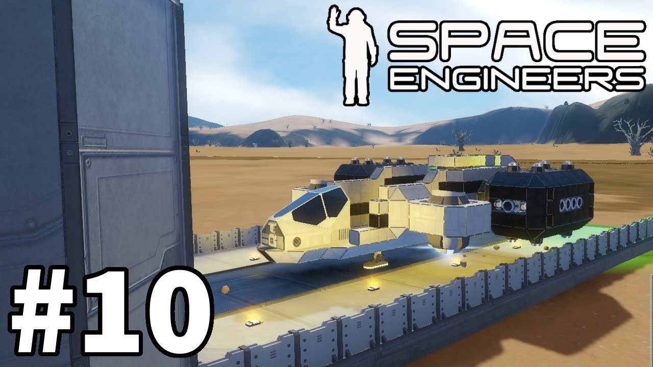 Space Engineers (Planet Survival) - Part 10 "It can sorta fly..." - YouTube