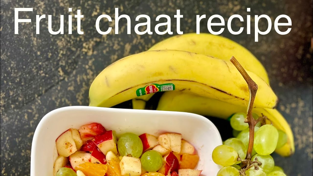 Fruit Chaat Recipe - Fruit Salad - YouTube