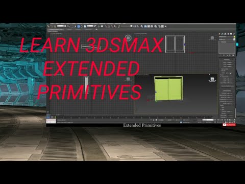 Learn 3ds max tutorials for beginners-How To Use Peep into Extended Objects|| 3ds max2018,2019 ...