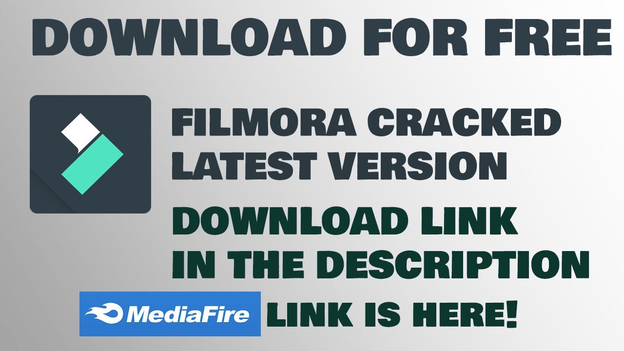 HOW TO DOWNLOAD FILMORA LATEST VERSION | CRACKED FILE | MEDIAFIRE ...