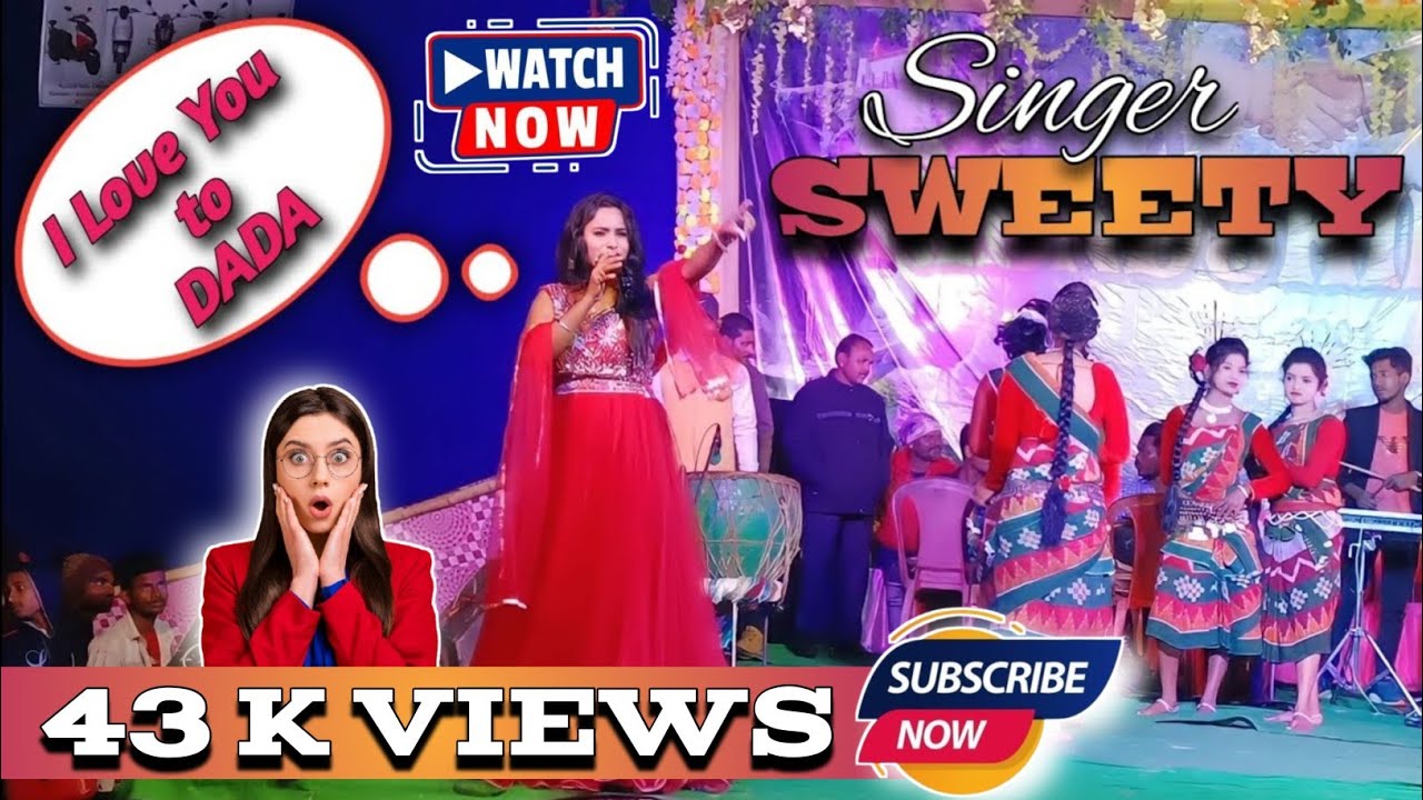 Jhumar Singer Sweety stage upare audience ku 'I love you too' kahile ...