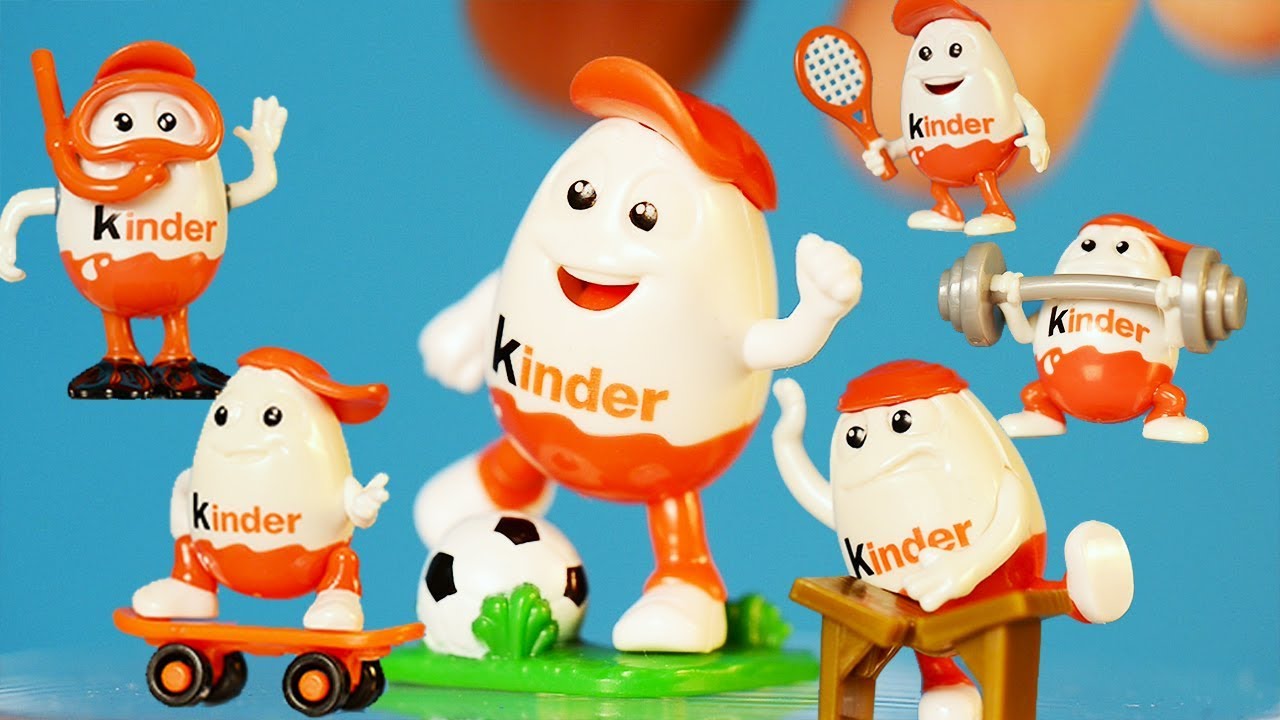 Giant Eggs Surprise KINDERINO Characters Kinder avatar kinder ...
