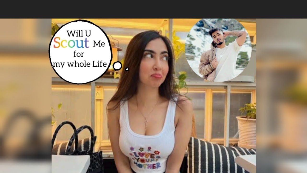 Kashvi Proposed Scout on a Live Stream😱😱.. #scout #kashvi #suhanishah # ...