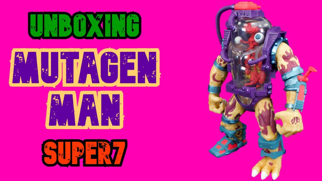 UNBOXING Mutagen Man Super7 TMNT Ultimates! Reseña en Español - YouTube