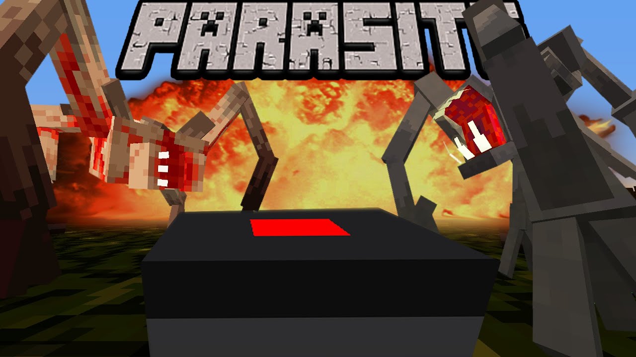 Landmines Vs Parasites | Minecraft Parasite Mod - YouTube