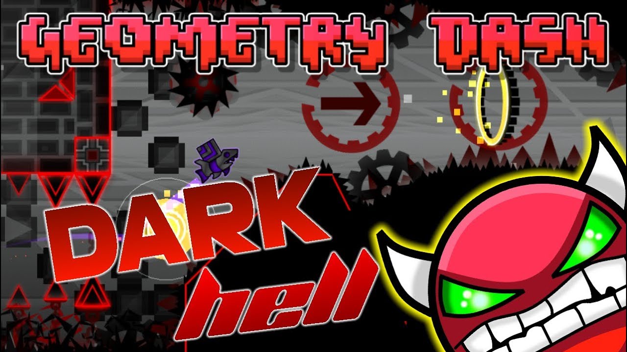 Dark Hell (Easy Demon) - Geometry Dash (2.0) - YouTube