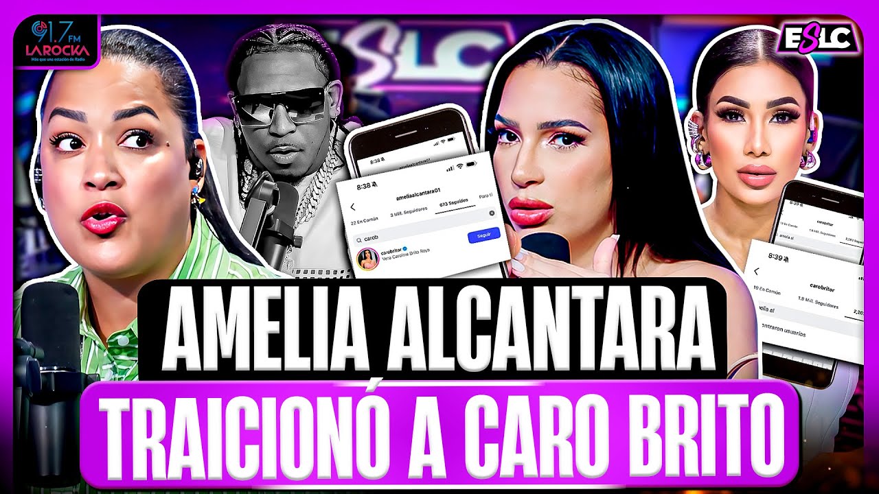 KENNY LLAMA TRAICIONERA A AMELIA ALCANTARA POR METER AL MEDIO A CARO ...