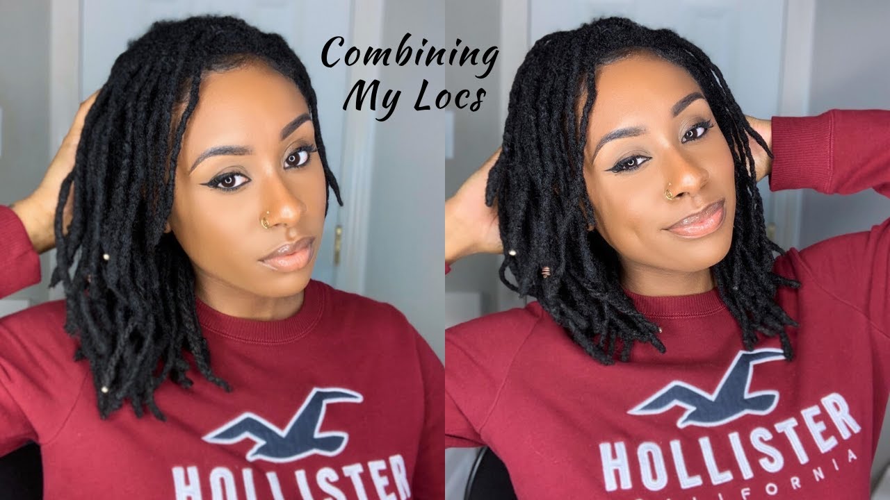 COMBINING MY LOCS| Pretty Hippie - YouTube