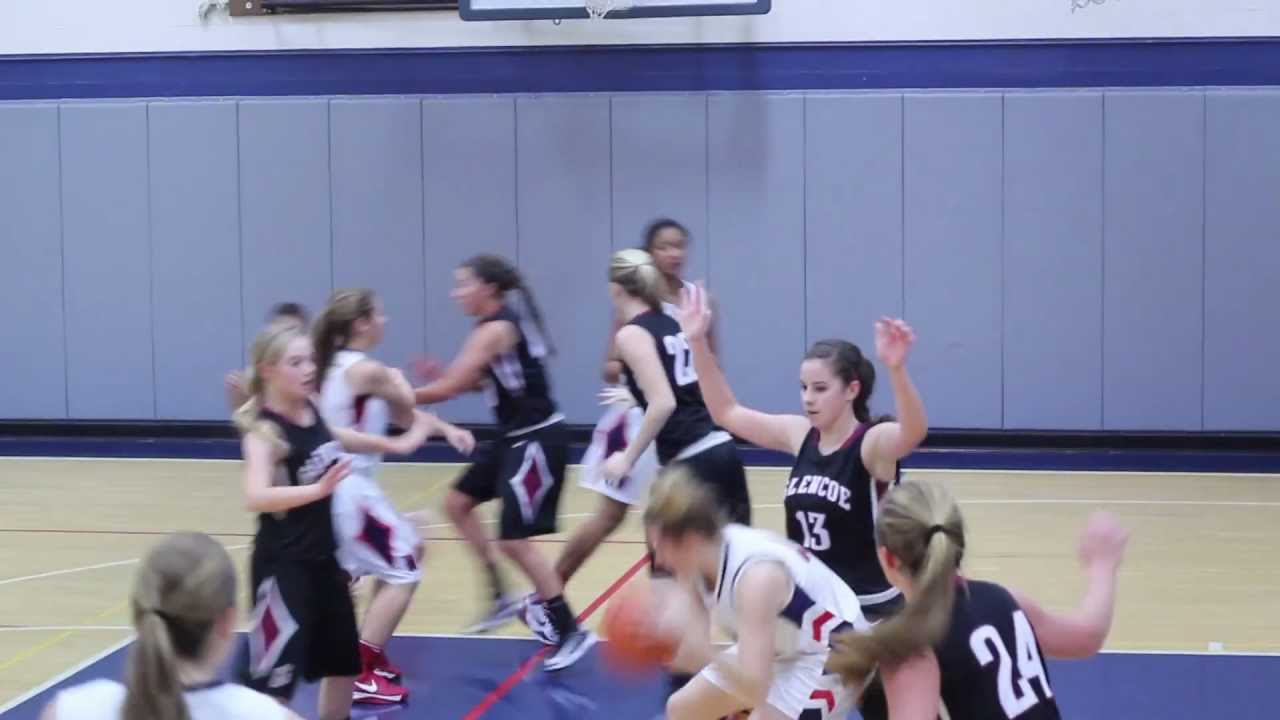 Jaime Nared leads Westview over Glencoe, 67-44 - YouTube
